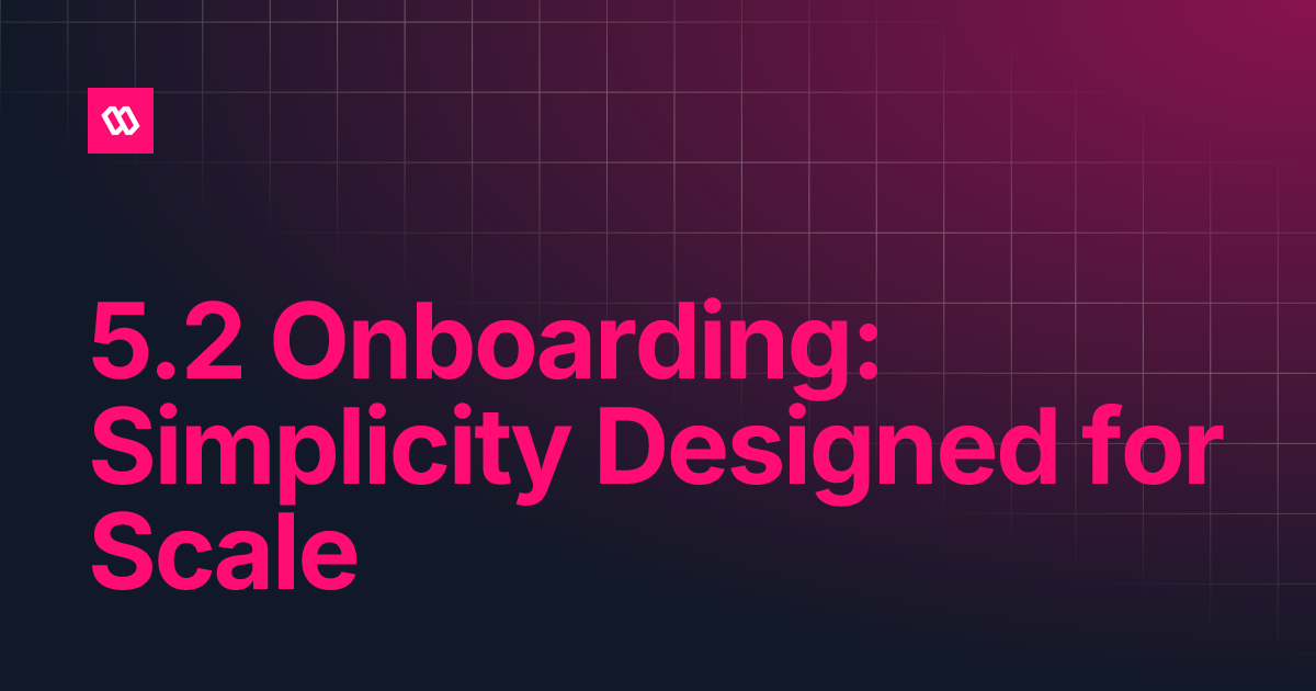 5.2 Onboarding: Simplicity Designed for Scale | SWEAT Whitepaper